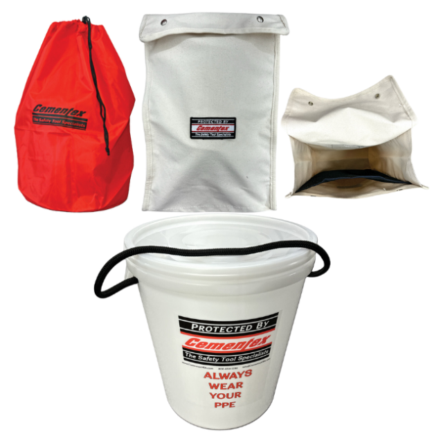 Hood and Face Shield Storage Options - Cementex